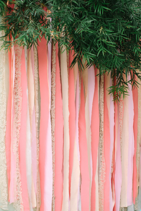 Ribbon backdrop | Wedding & Party Ideas | 100 Layer Cake